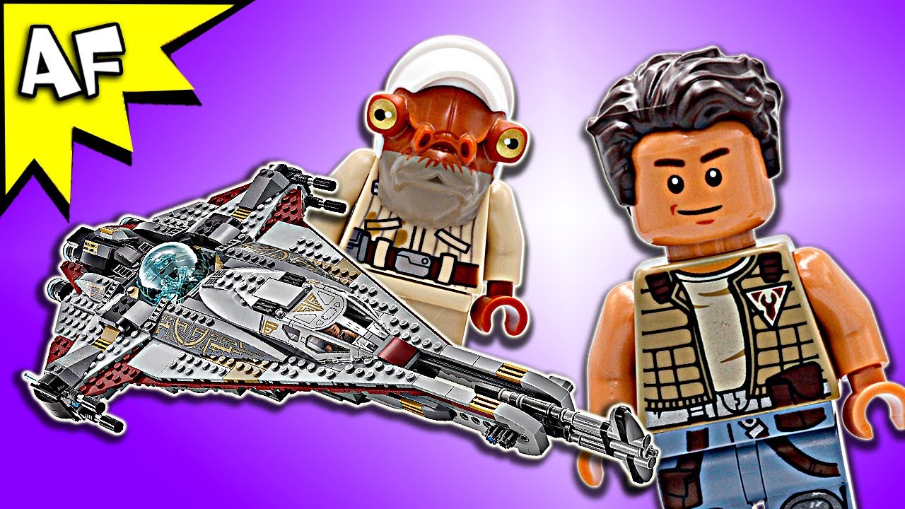 Lego Star Wars Freemaker: The ARROWHEAD 75186 Speed Build - YouTube