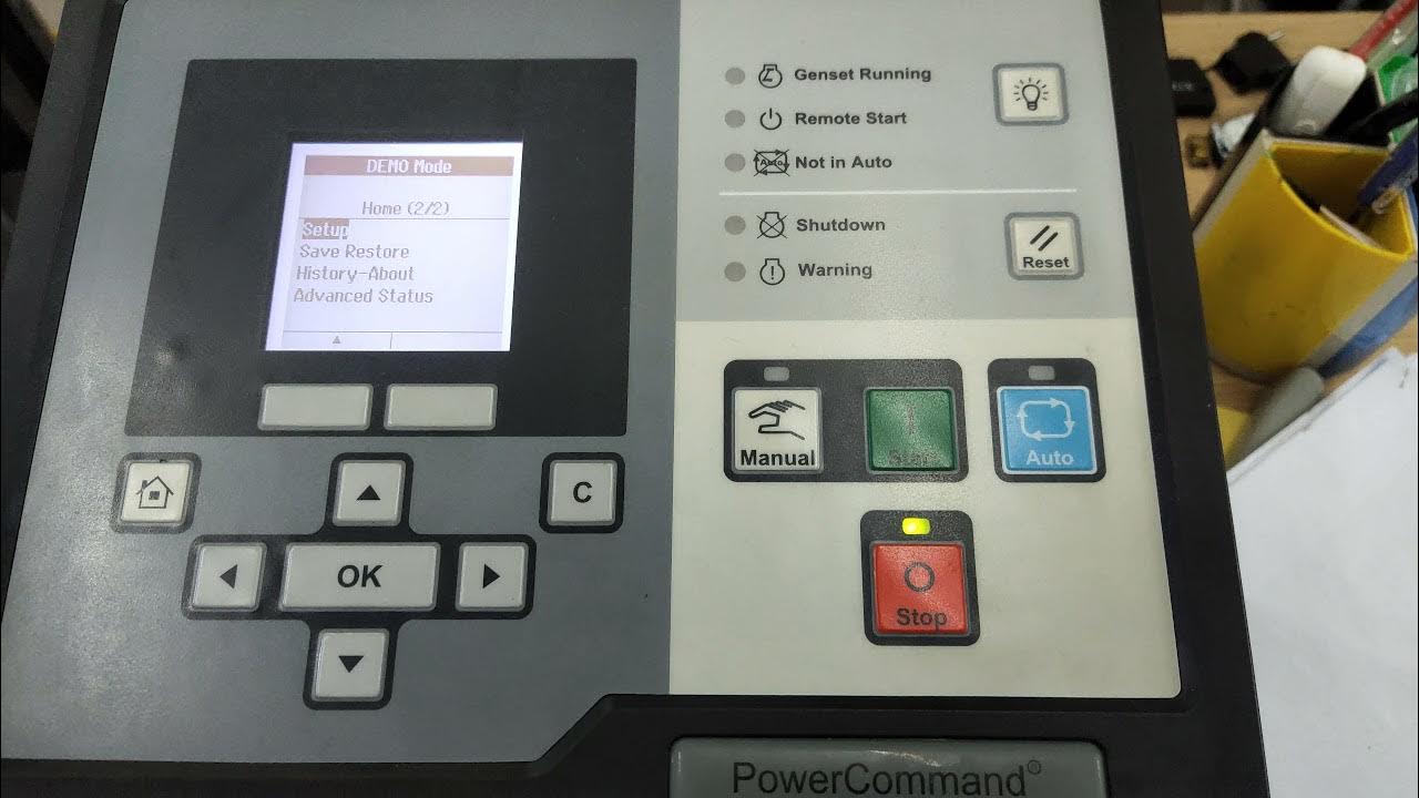 PowerCommand®1.2 control system demo mod cumin command generator can ...