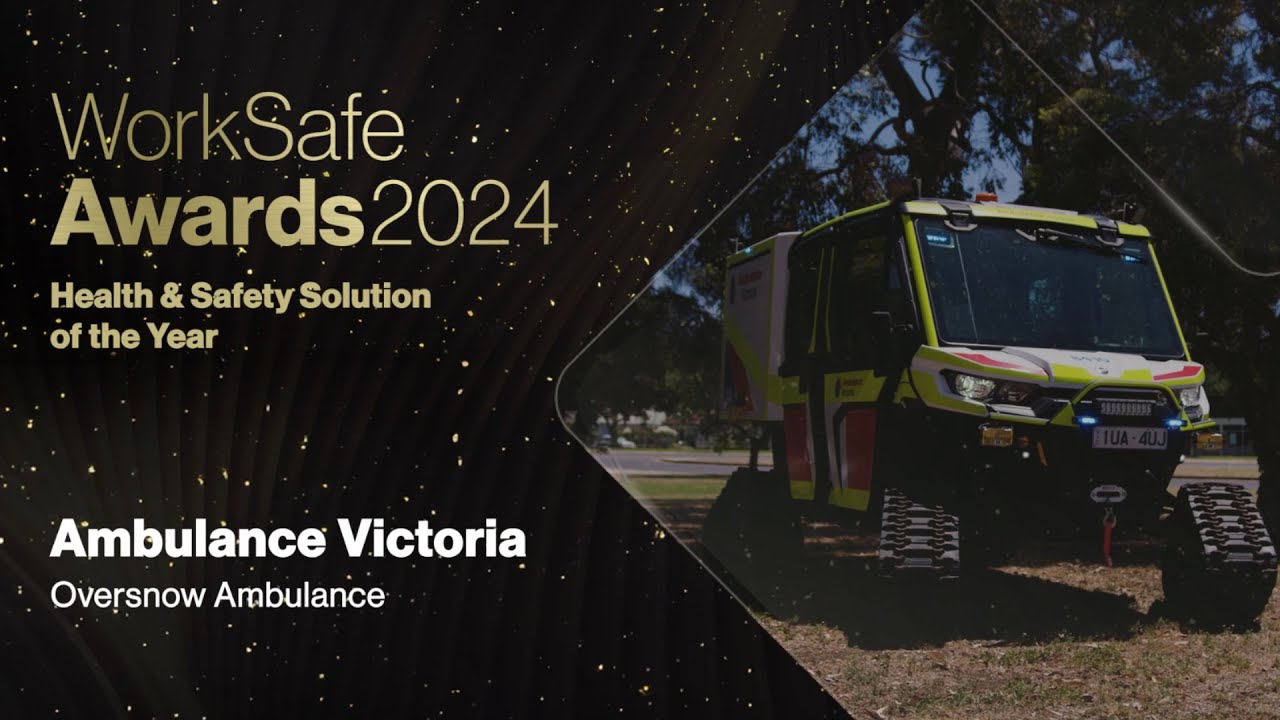 Health & Safety Solution of the Year - Ambulance Victoria - YouTube
