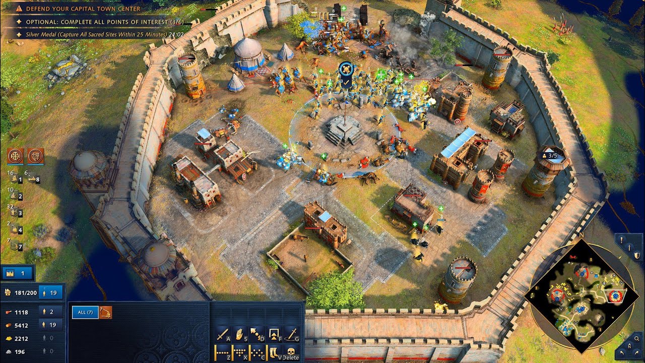 Age Of Empires 4 | Battle Of Montgisard 1177 - YouTube
