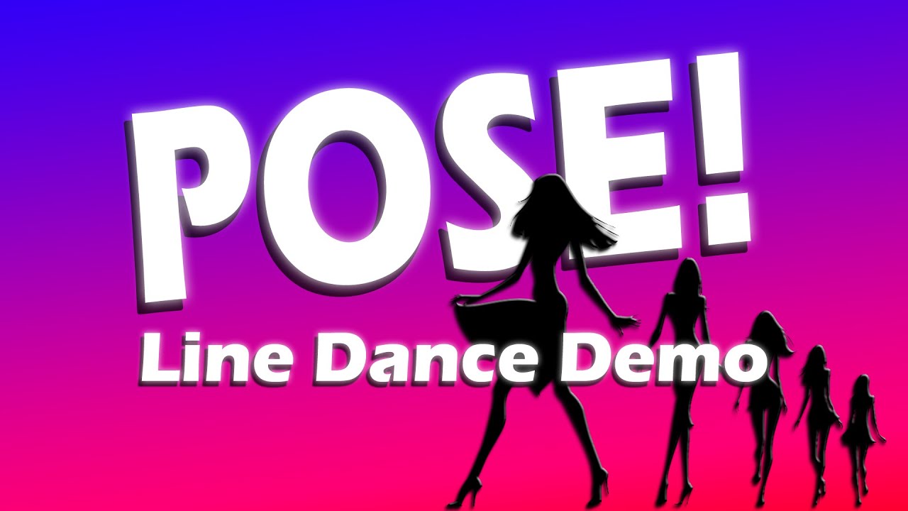 POSE! - Line Dance Demo - YouTube