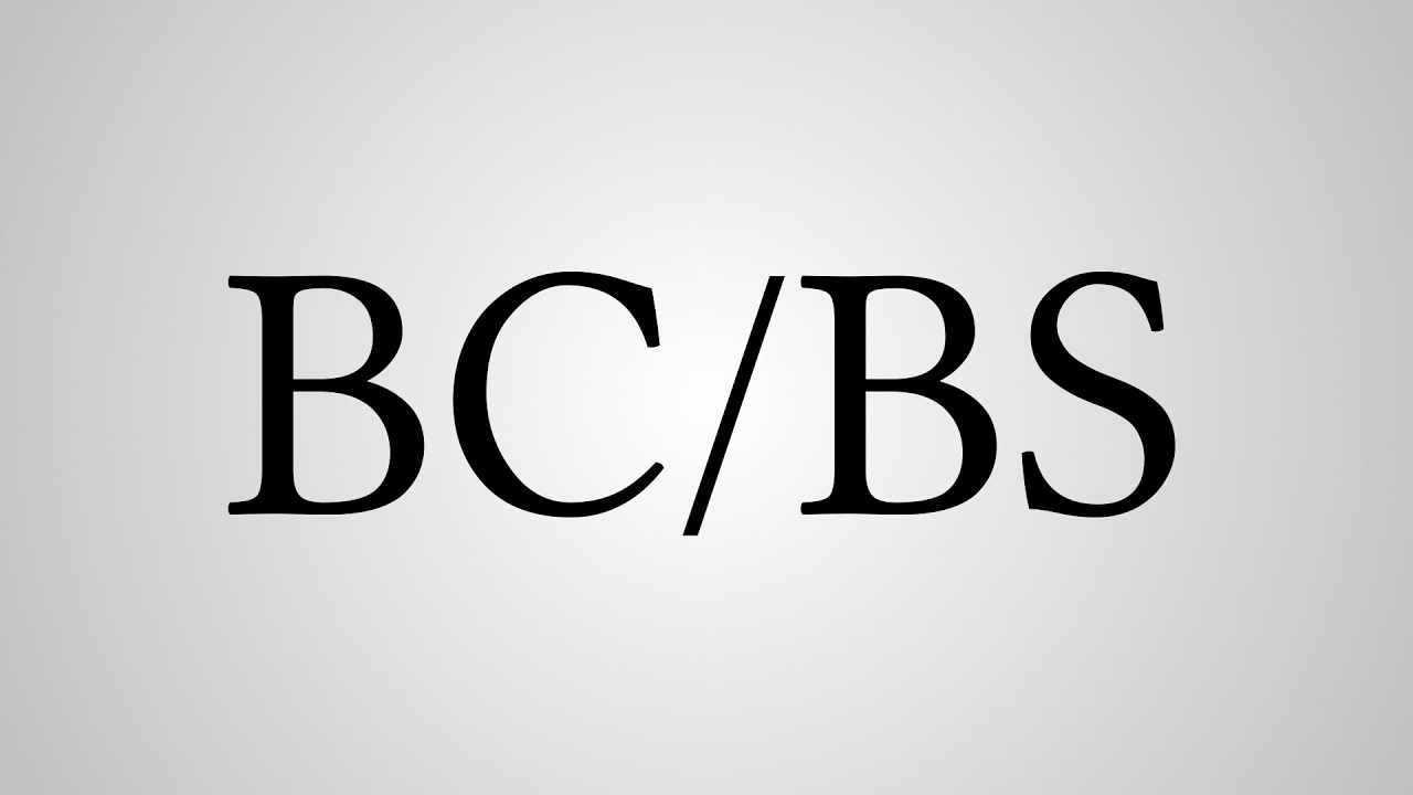What Does "BC/BS" Stand For? - YouTube