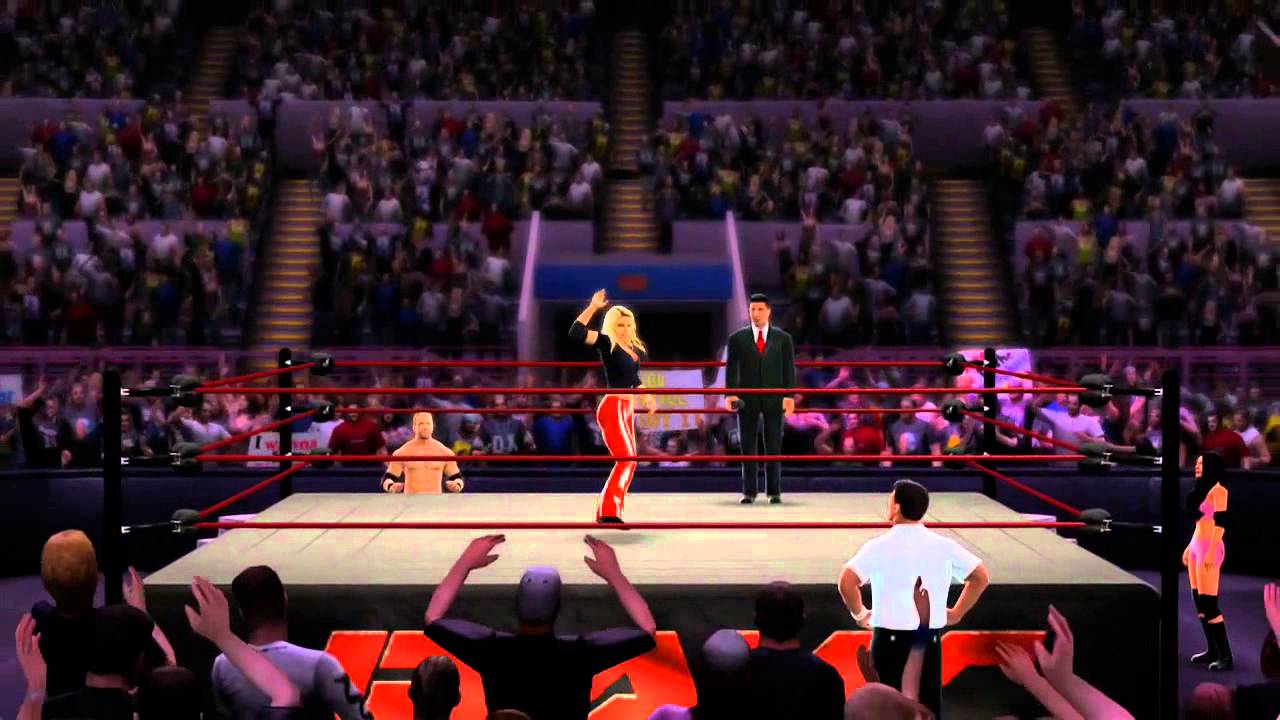 WWE 13: Trish Stratus vs Victoria - YouTube