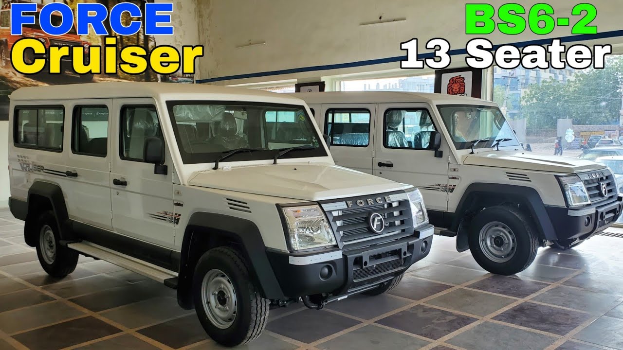Force Cruiser Trax 2024 Review फोर्स की क्रूजर (Price, Features, Engine ...