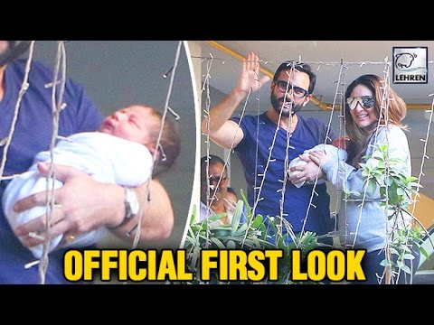 Kareena Kapoor's Baby Taimur Ali Khan's First OFFICIAL Look | LehrenTV