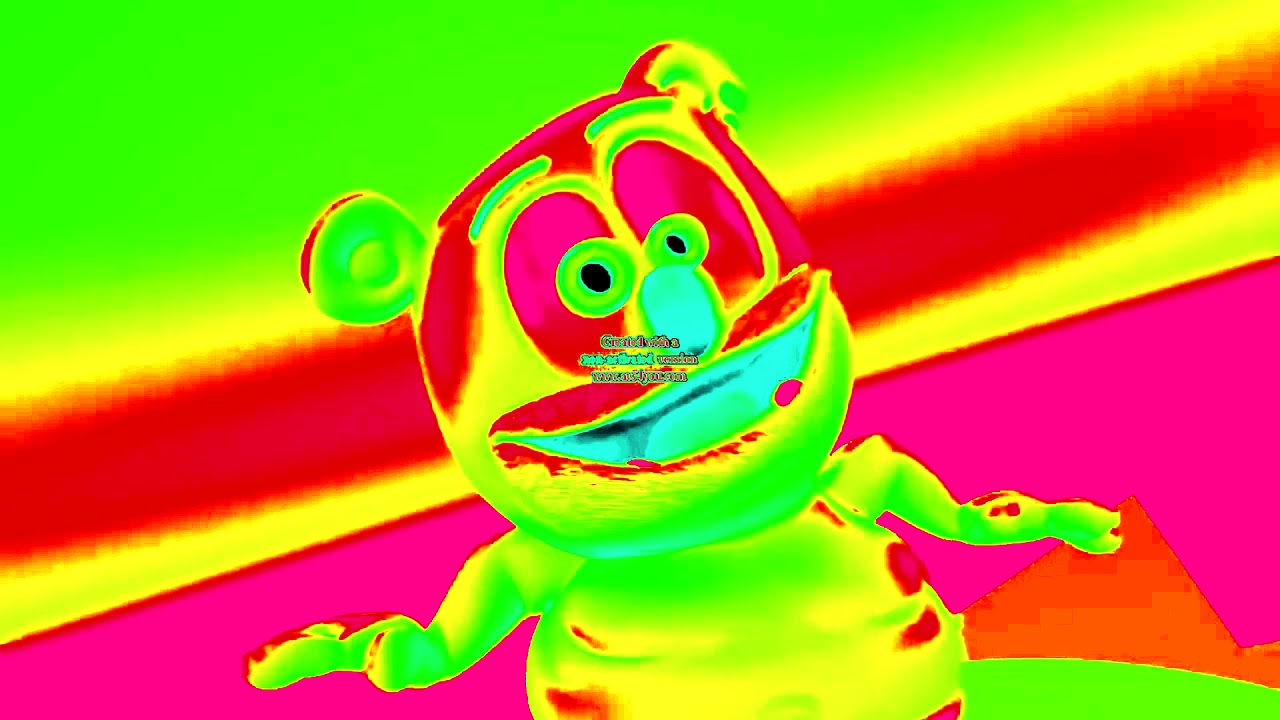 (REQUESTED) Yellow Gummy Bear Flattened In G Major 10000 - YouTube