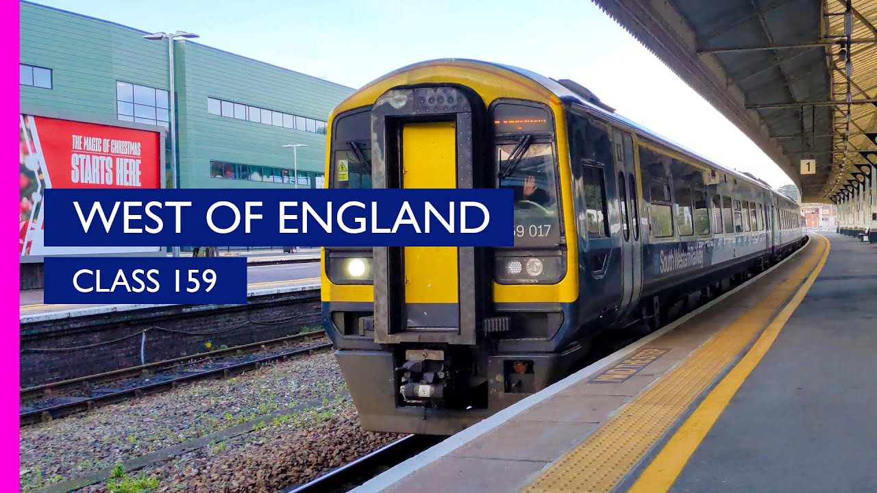 Exeter to Salisbury | SWR Class 159 | Highlights - YouTube