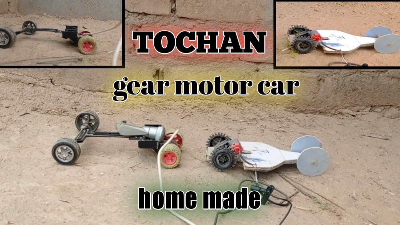 how to make speedy car #homemade #gear #motor #car #mrindianhacker ...