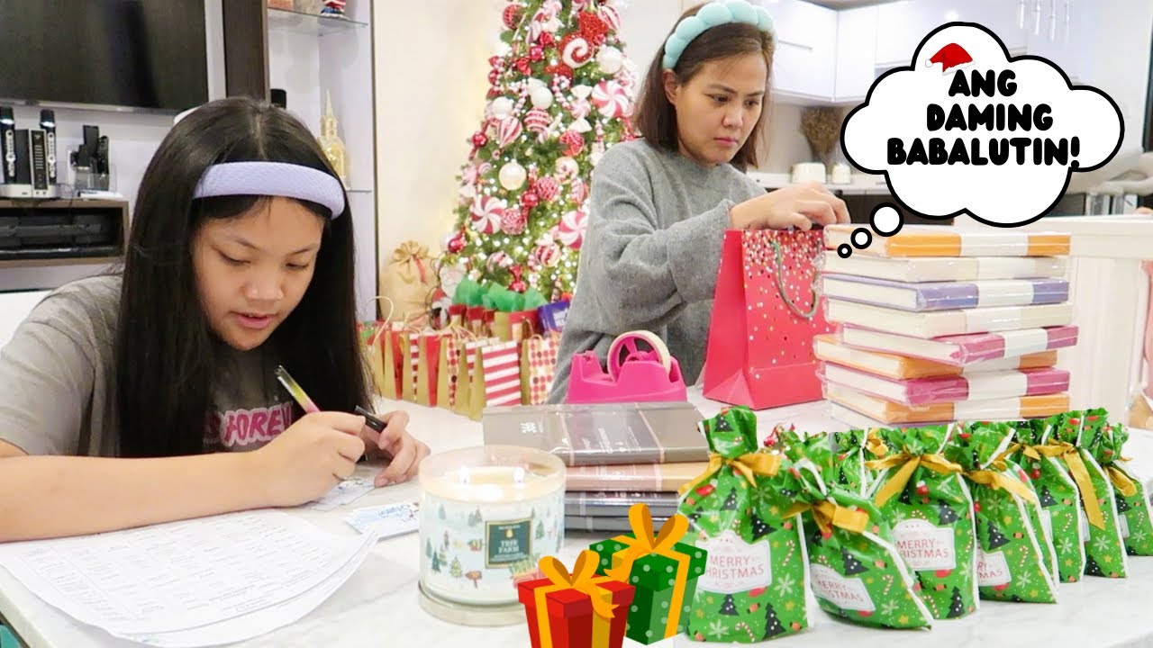 NAG BALOT NA KAMI NI ATE AYI NG MGA REGALO PARA SA MGA TEACHERS AT ...