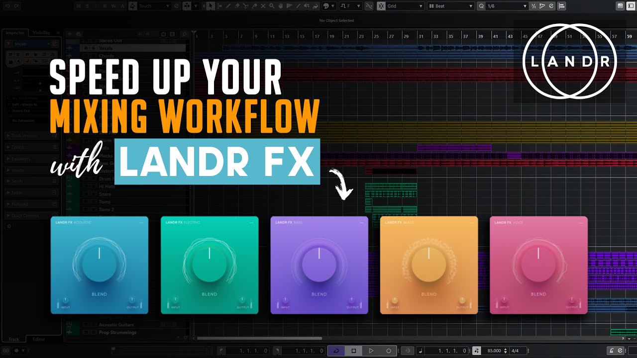 Speed up your Mixing Workflow with LANDR FX Suite 🔥 - YouTube