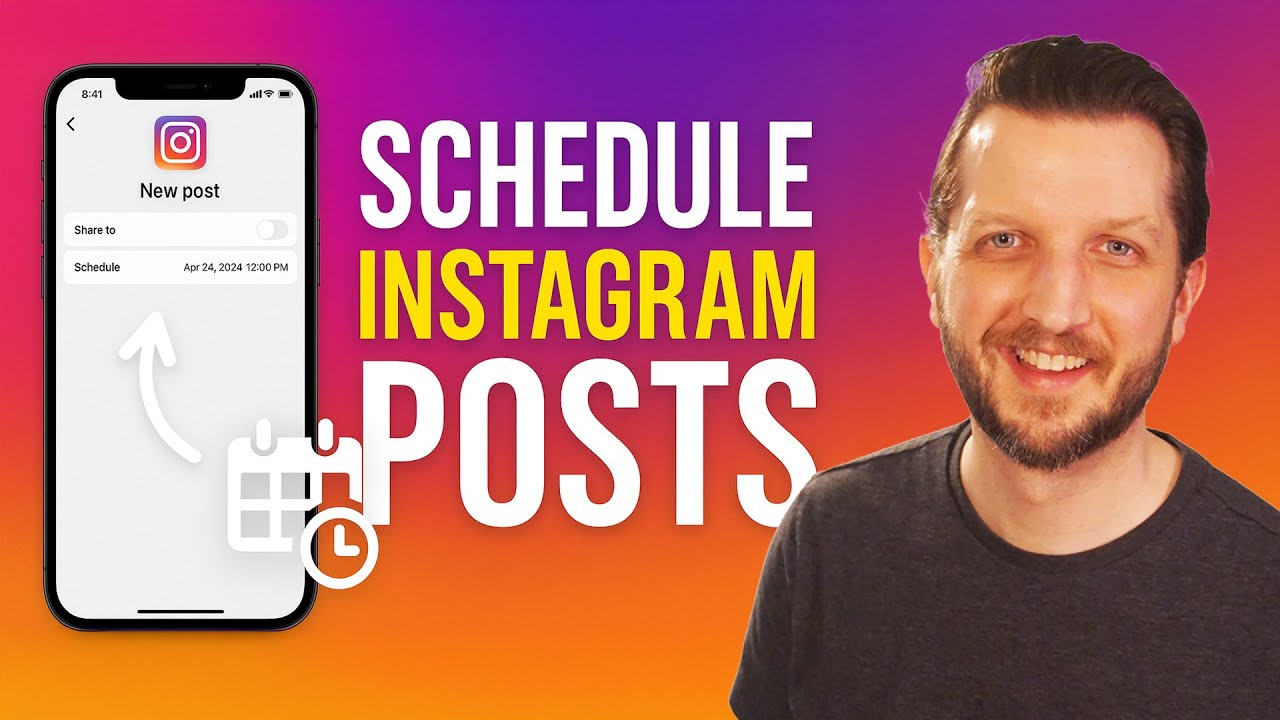 How to Schedule Instagram Posts - New Update - YouTube