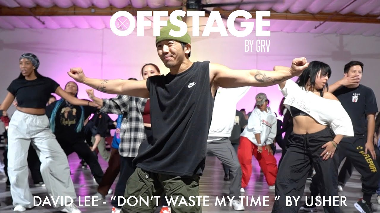David Lee beginner choreography to “Don’t Waste My Time” by Usher - YouTube