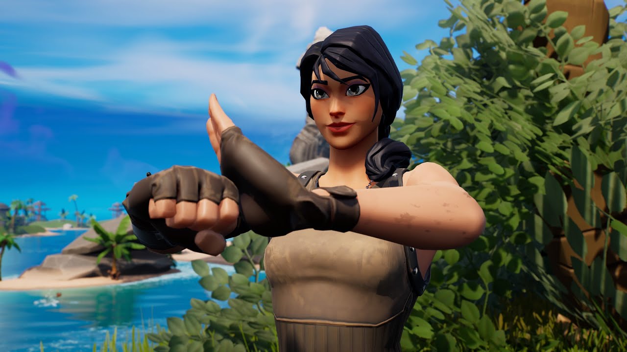 Fortnite Assault Trooper Skin Review - YouTube