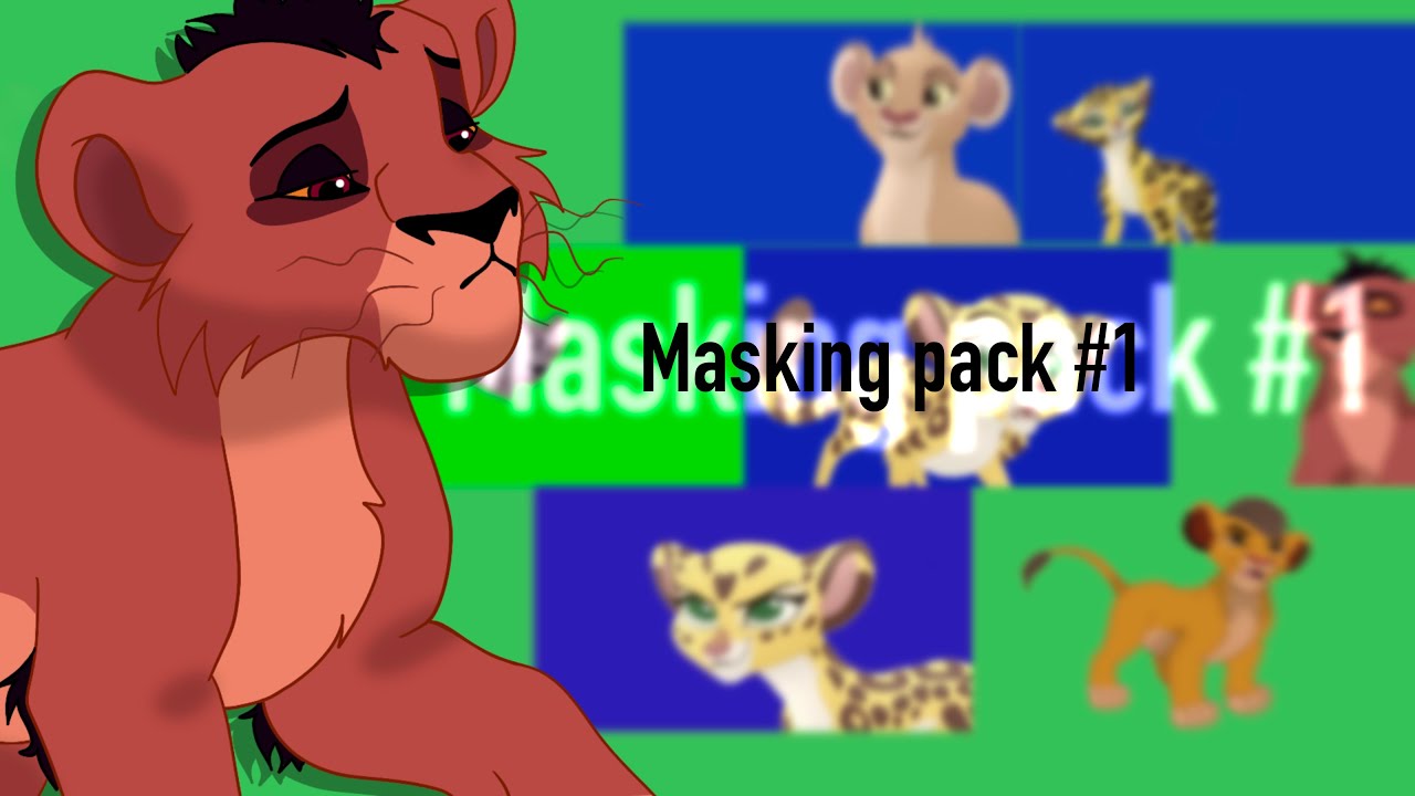 Masking Pack #1 - [Fuli, Kion, Nuka, Kopa etc.] - YouTube