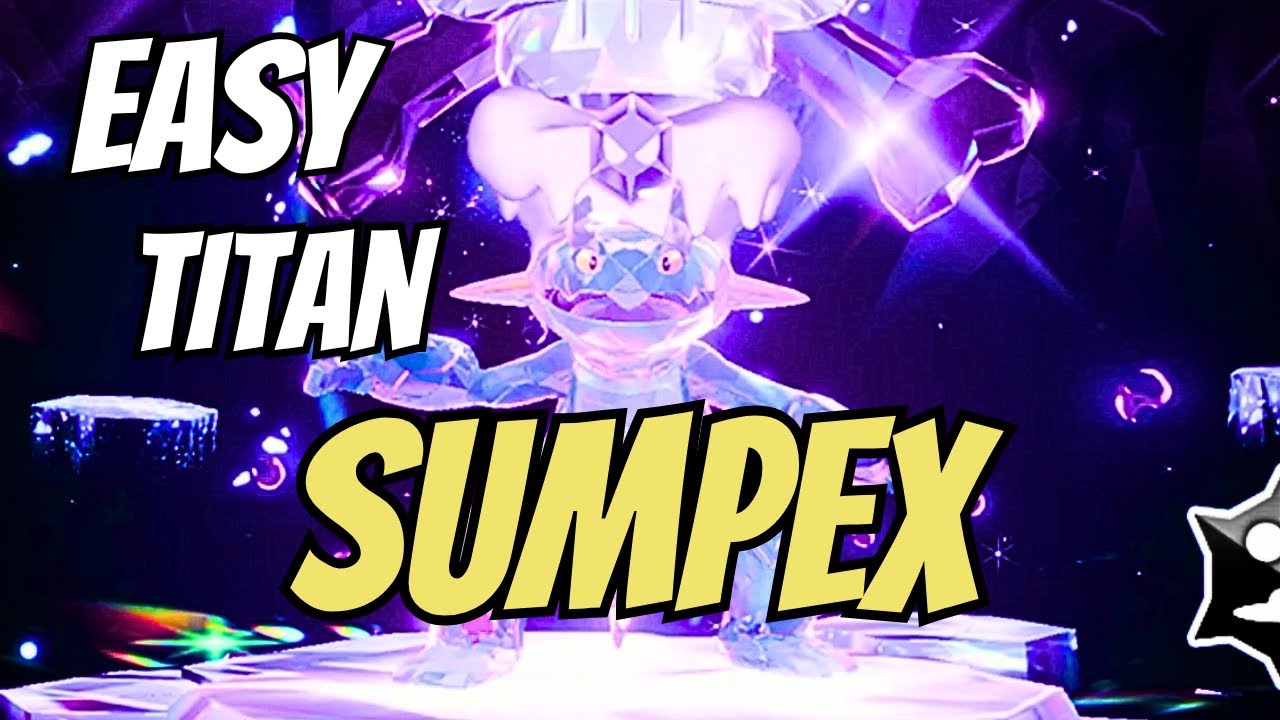 3 GEHEIMWAFFEN für TITAN SUMPEX (Solo & Team)!!! Pokemon Karmesin ...