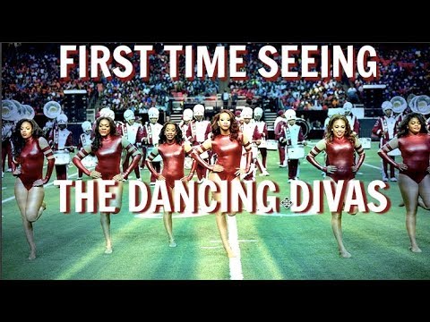 First Time Seeing The Dancing Divas - Alabama A&M Football Game (Bryan ...