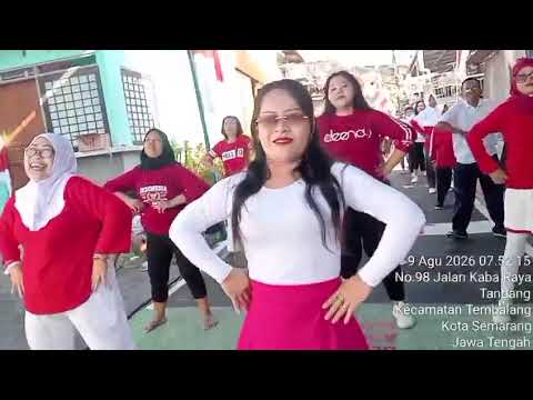 senam aerobik Beauty Gril kaba raya Semarang.yok gabung setiap Minggu pagi no