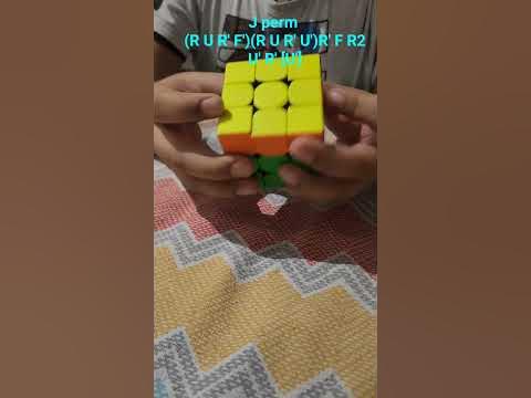 J-Perm Algorithm - YouTube