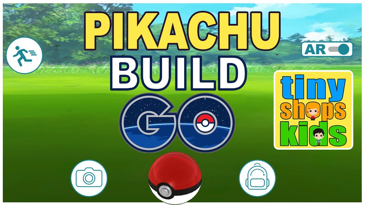 Pokemon Build Go - Pikachu - Gotta Build Them All - YouTube