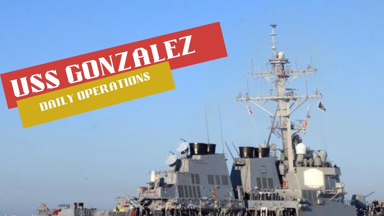 USS Gonzalez (DDG 66) - YouTube