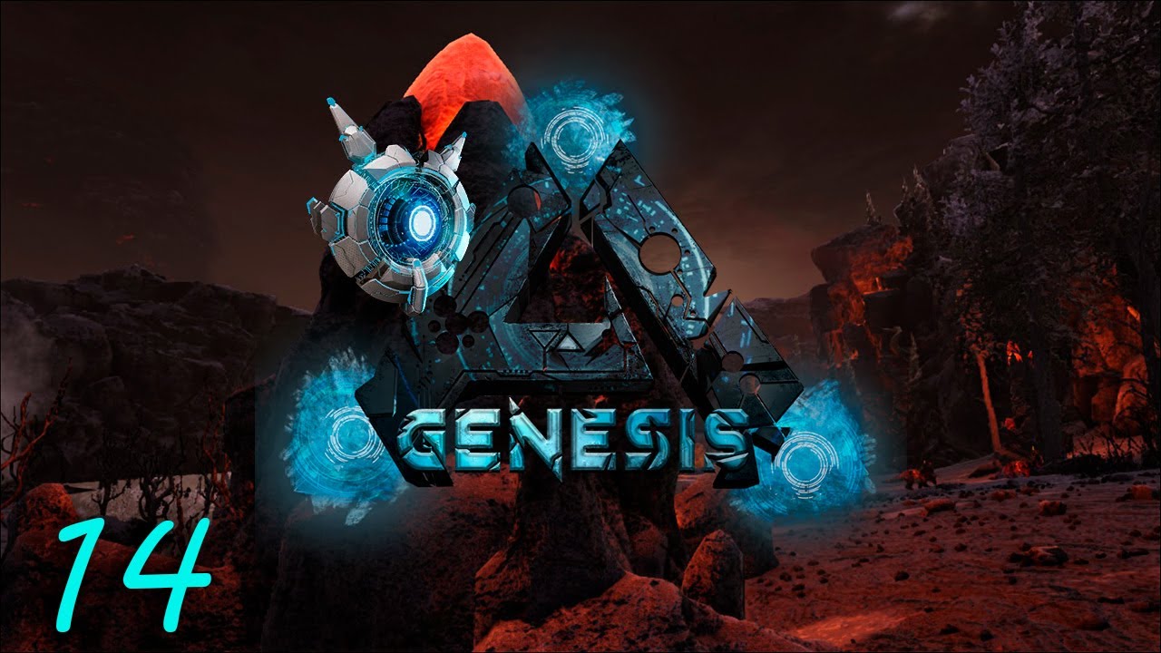 Ark Genesis Gameplay Español #14 Un mal día en el Bioma Volcánico 😢💔 ...