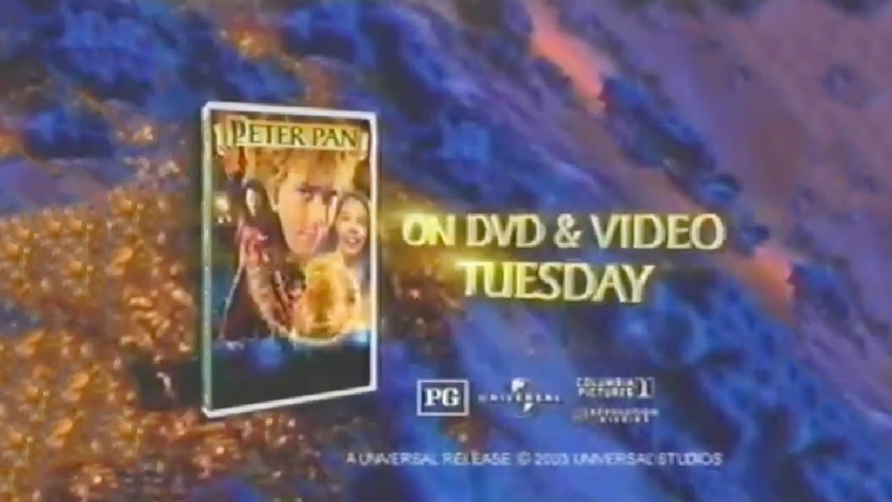 Peter Pan "DVD & VIDEO" Commercial 3 (2004) - YouTube