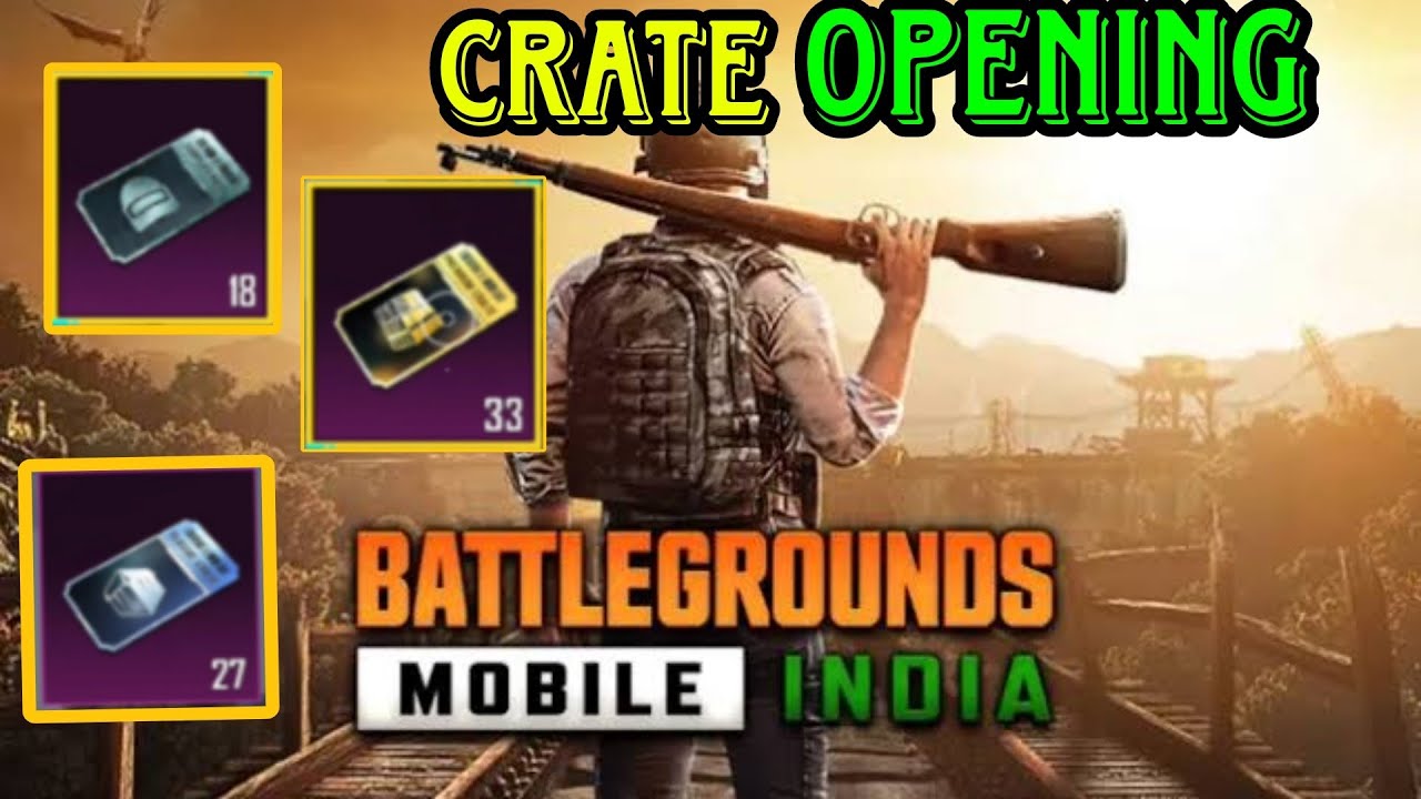 BGMI CRATE OPENING 🔥 ! - YouTube