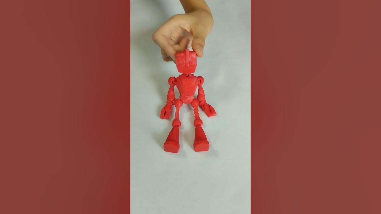 3D printing: flexi Robot - YouTube