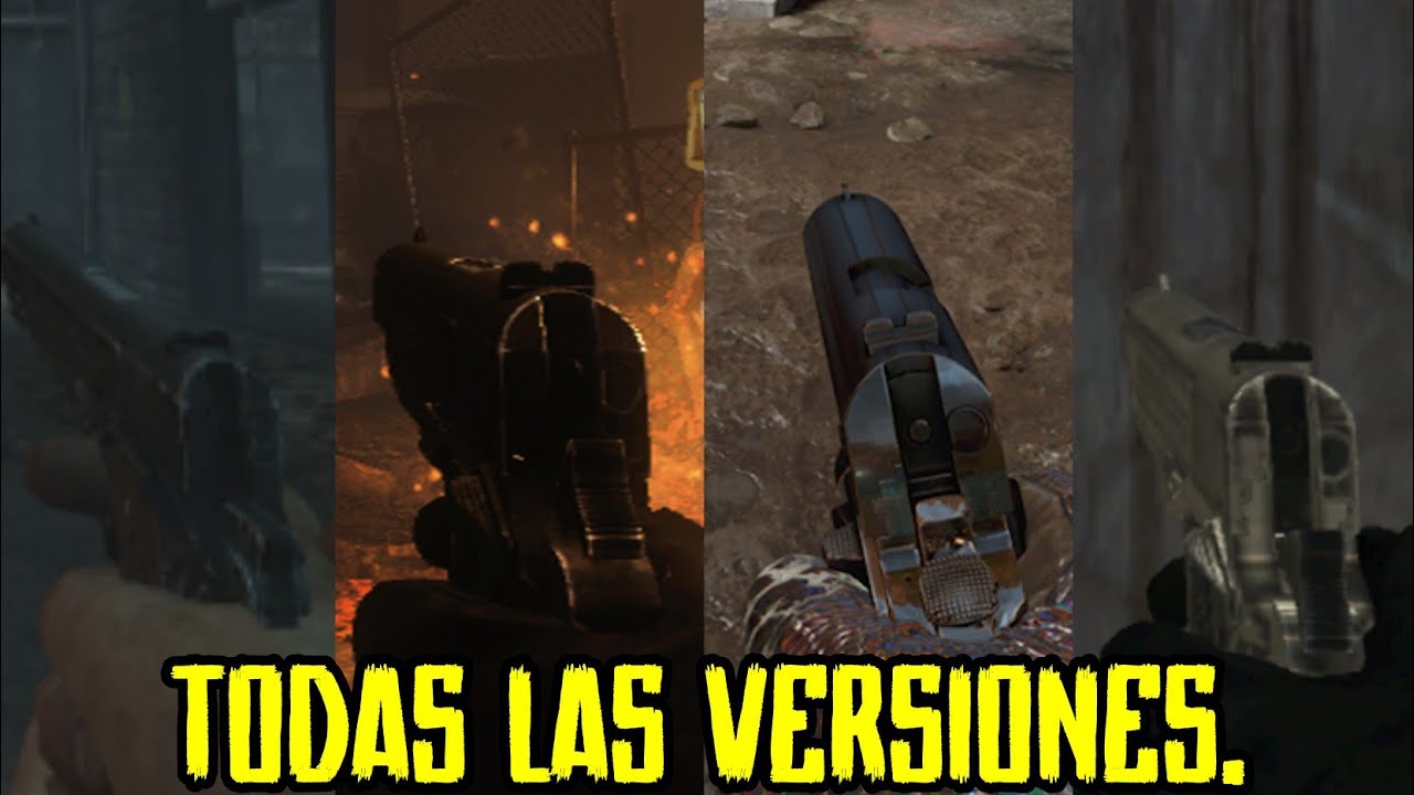 M1911 | Todas Sus Versiones | Call Of Duty Zombies - YouTube