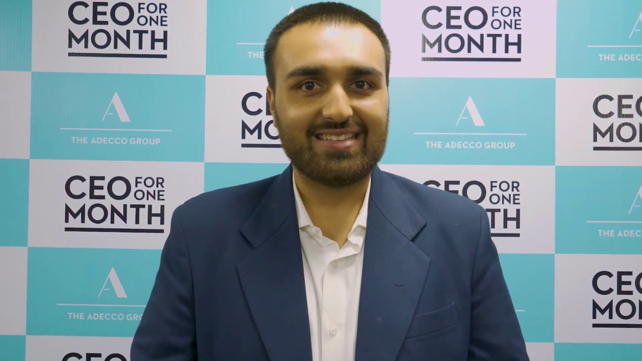 The Adecco Group, India's CEO for One Month 2018 | Anubhav Das - YouTube