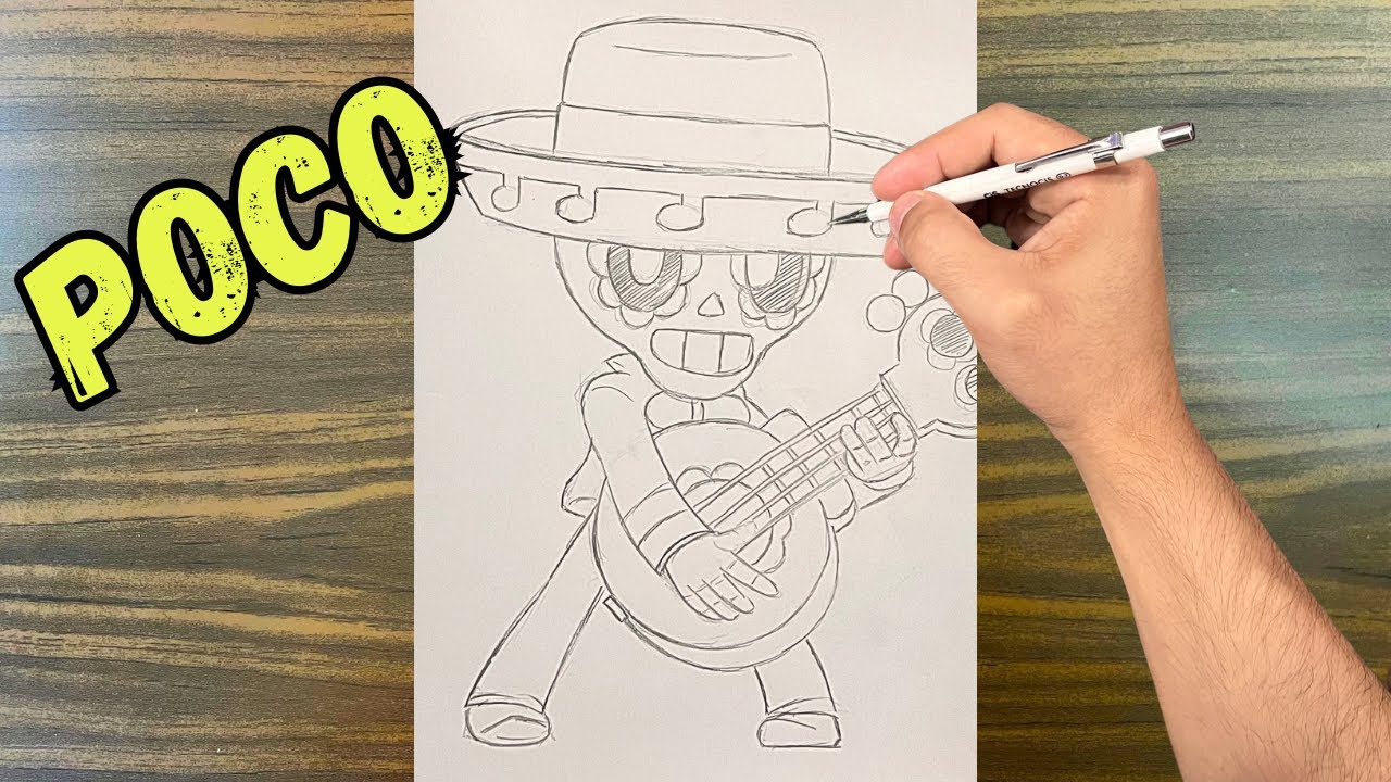 COMO DESENHAR O POCO DE BRAWL STARS - YouTube