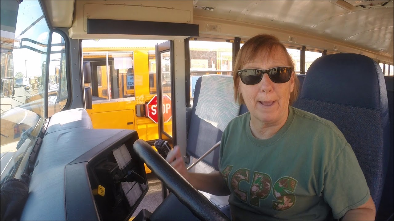 School Bus Life: Miss Hood Does Her Lab Test On Her New School Bus ...