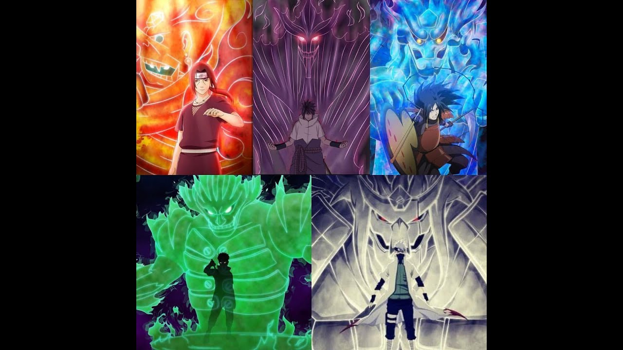 All Susanoo effects from Naruto Online - YouTube