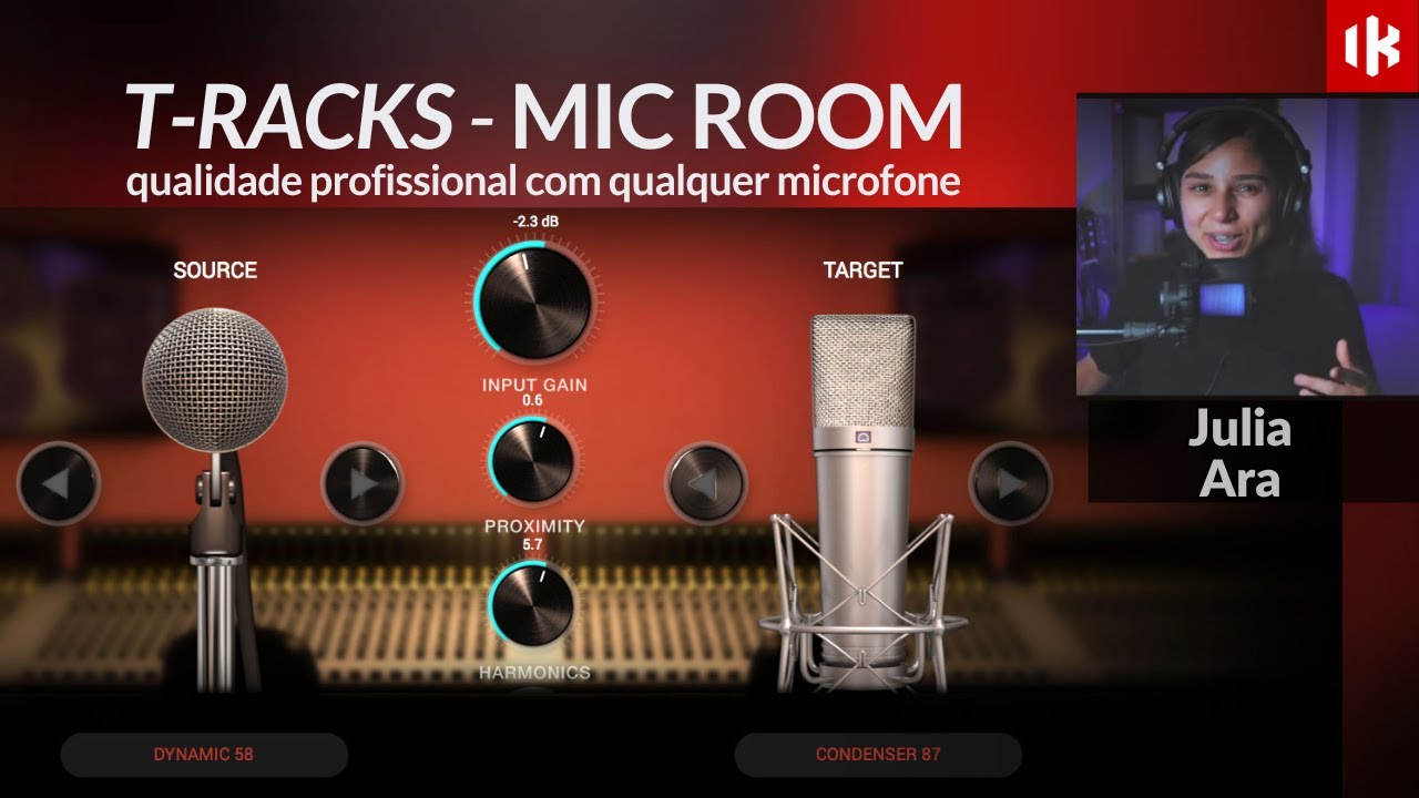 MIC ROOM T-Racks - tenha qualidade profissional em qualquer microfone ...
