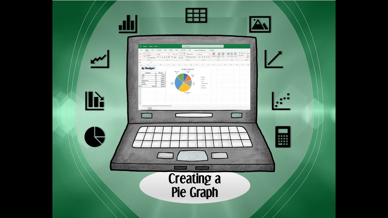 Creating a Pie Graph Instructional Video - YouTube