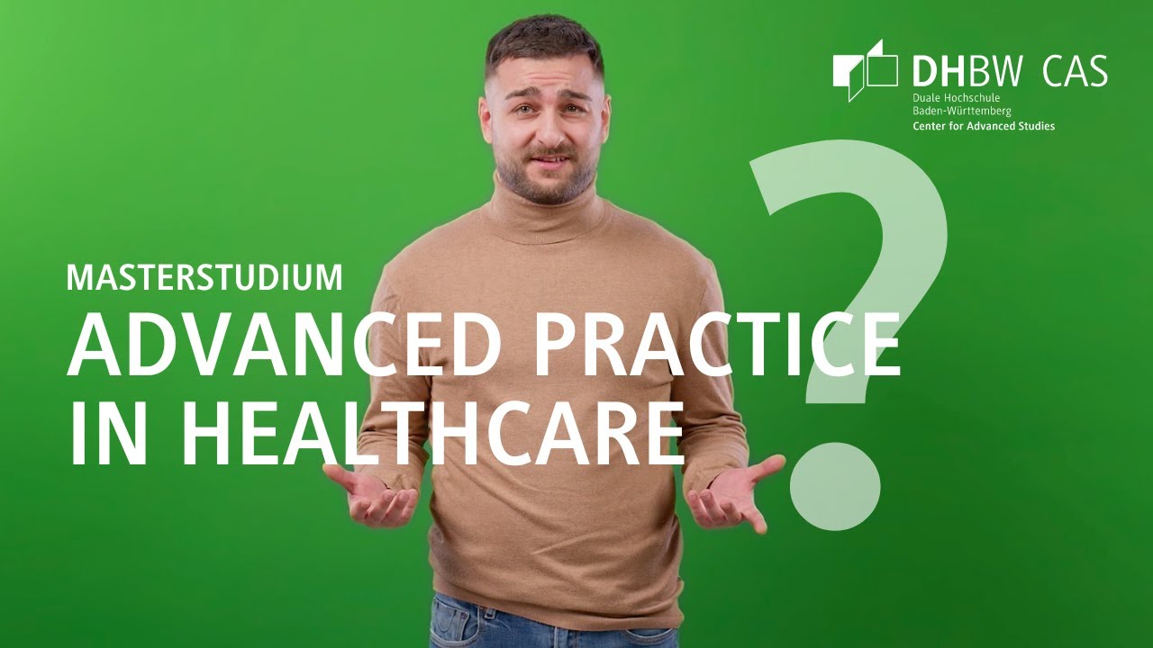 Dualer Master Advanced Practice in Healthcare - YouTube
