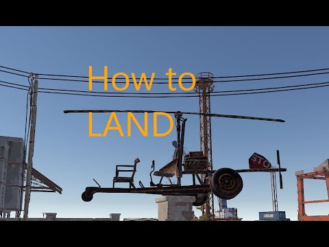 RUST Landing a minicopter (Guide) - YouTube