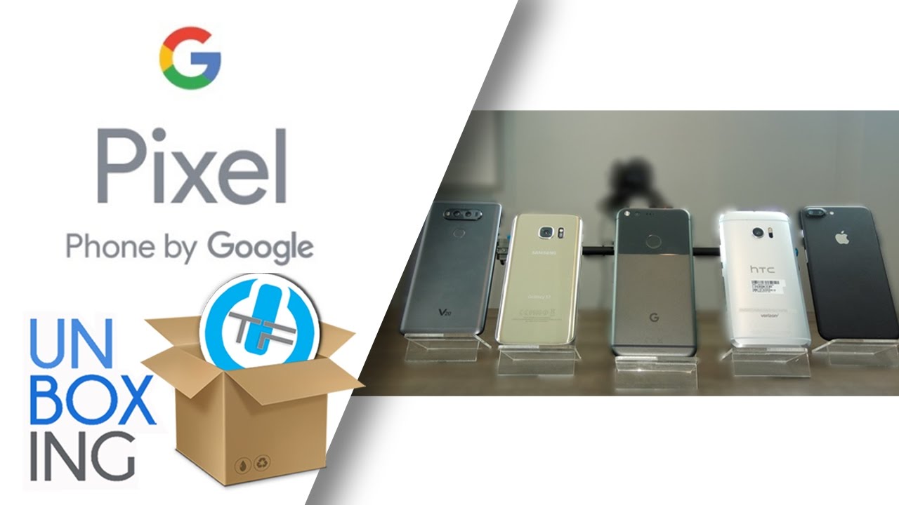 Unboxing Google Pixel primeras impresiones Android 7.1 Nougat - YouTube