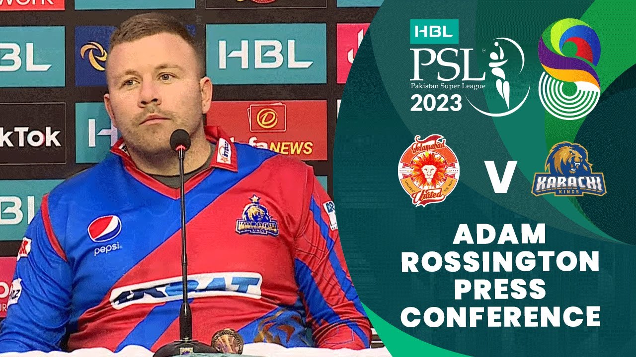 Adam Rossington Press Conference | HBL PSL 8 - YouTube
