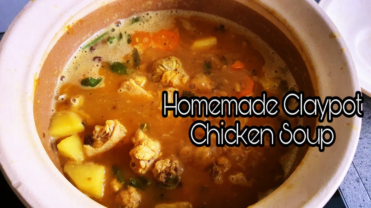 Homemade Claypot Chicken Soup - YouTube