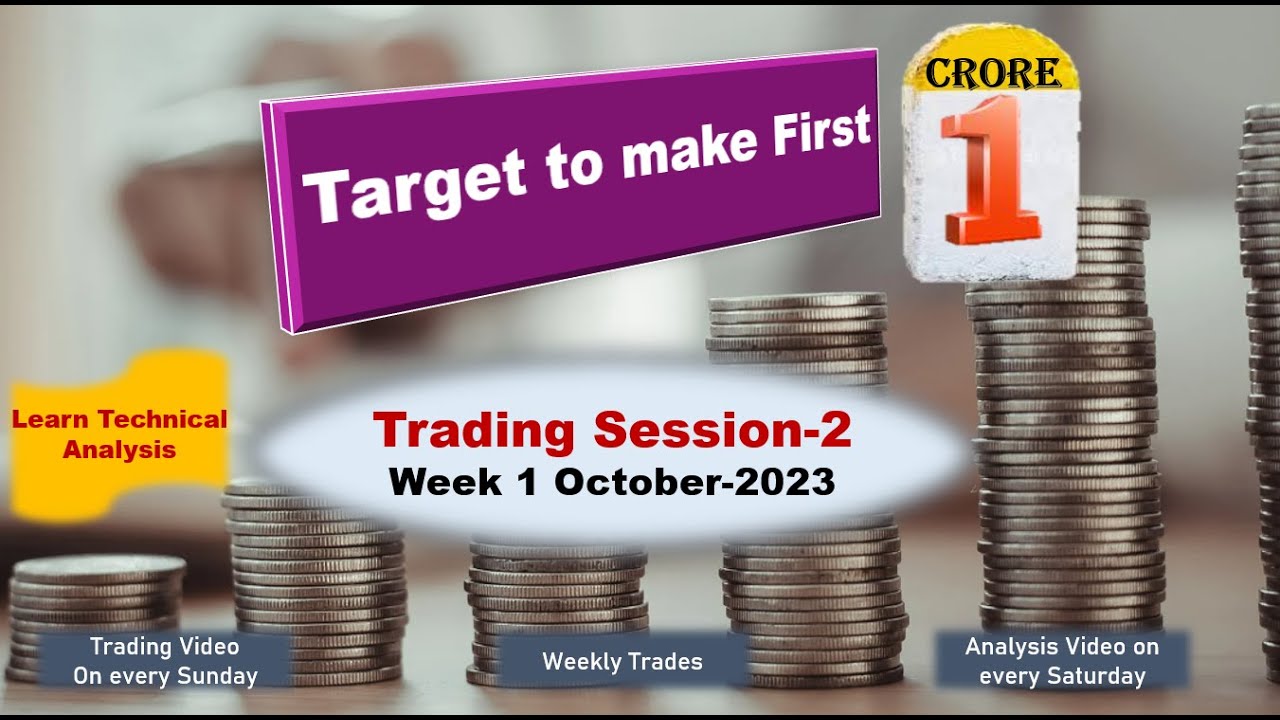 Target to Make your First 1 Crore? Trading Session-2 || Week-1,Oct-23 ...