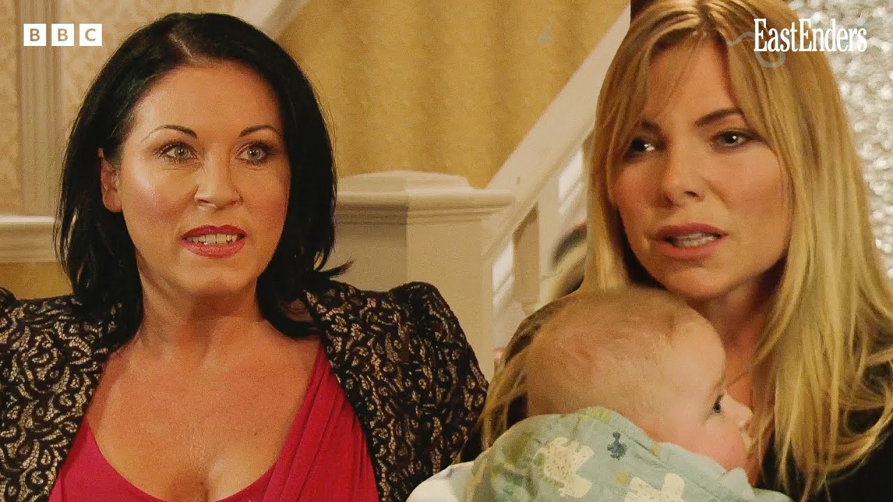 Ronnie Mitchell SWAPS Babies with Kat Slater | EastEnders | BBC Studios ...