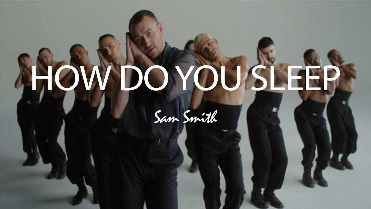 SAM SMITH - HOW DO YOU SLEEP (LYRICS VIDEO) - YouTube