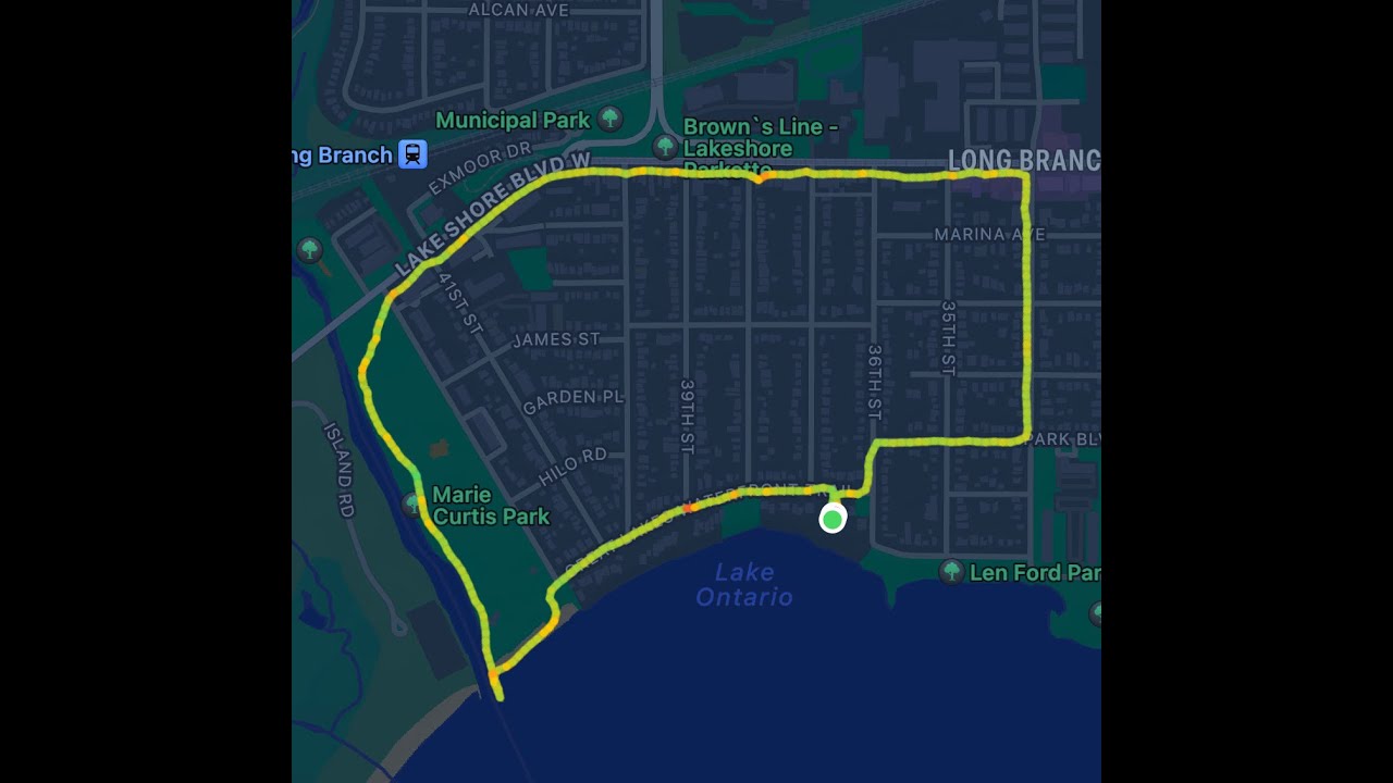 Lakeshore Blvd and Marie Curtis: Morning of the 15th May 2023 HD 1080p ...