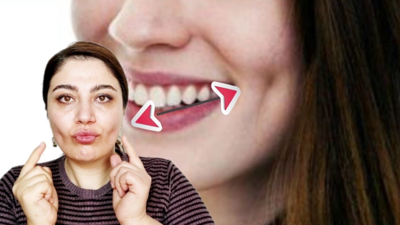 How to make a hole in the cheek(hollow cheek) - YouTube