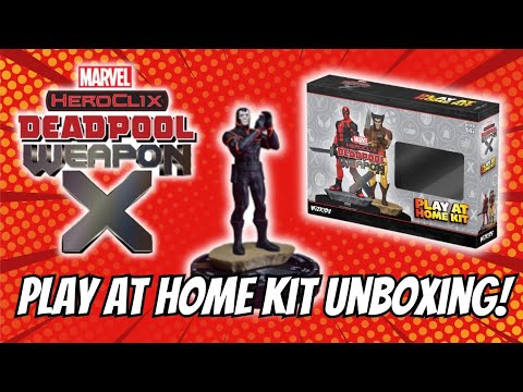 Deadpool Weapon X Double Play at Home Kit Unboxing! - YouTube