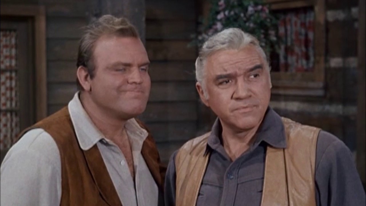 Bonanza- Pa and Hoss - "Thank You" - YouTube