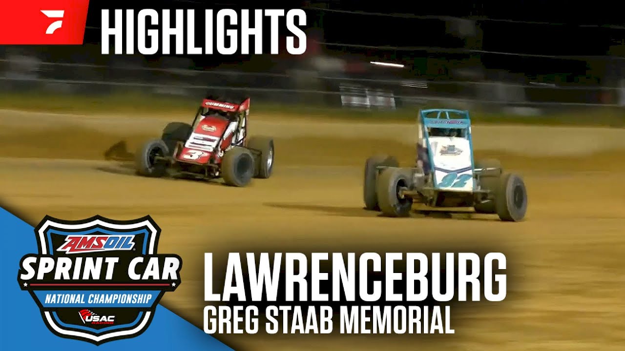 𝑯𝑰𝑮𝑯𝑳𝑰𝑮𝑯𝑻𝑺: USAC AMSOIL National Sprint Cars | Lawrenceburg Speedway ...