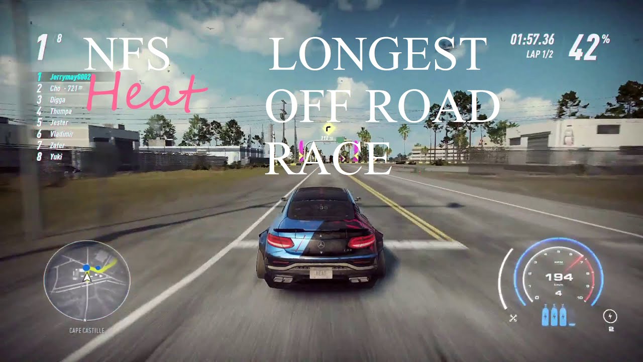 NEED FOR SPEED HEAT Off-Road Car Build And Longest Off Road Race With ...