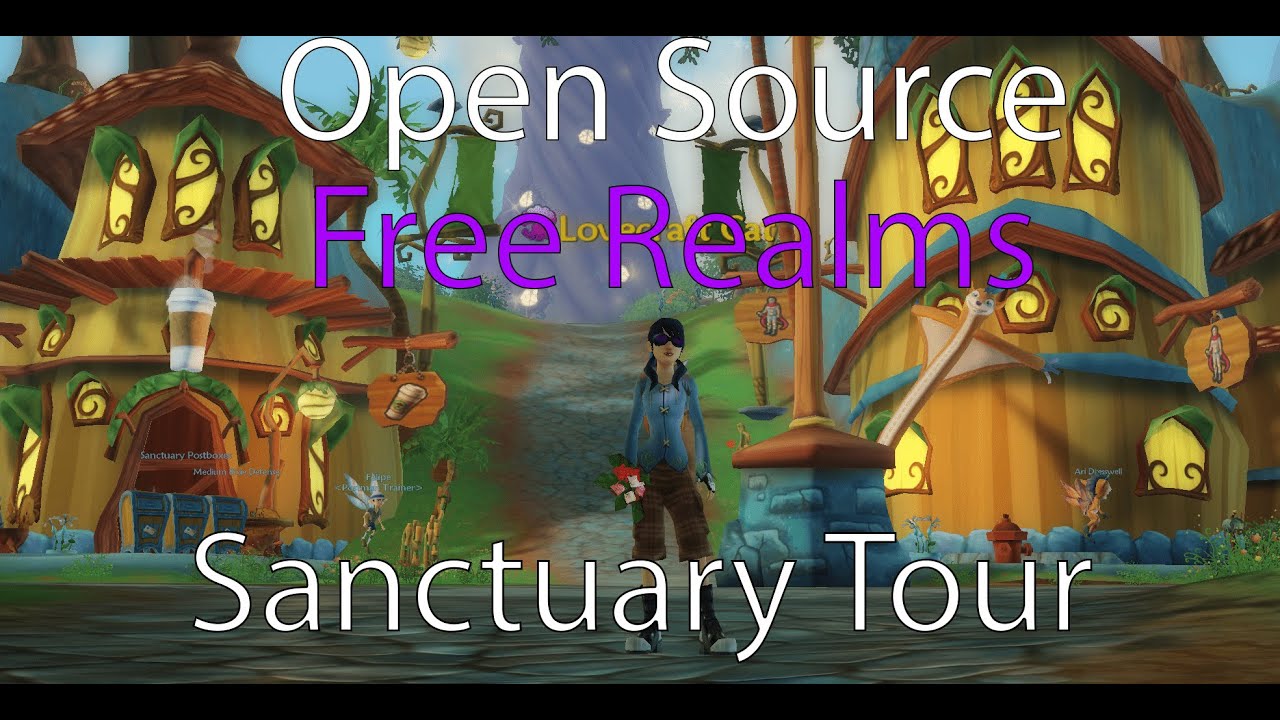 Open Source Free Realms Sanctuary Tour - YouTube